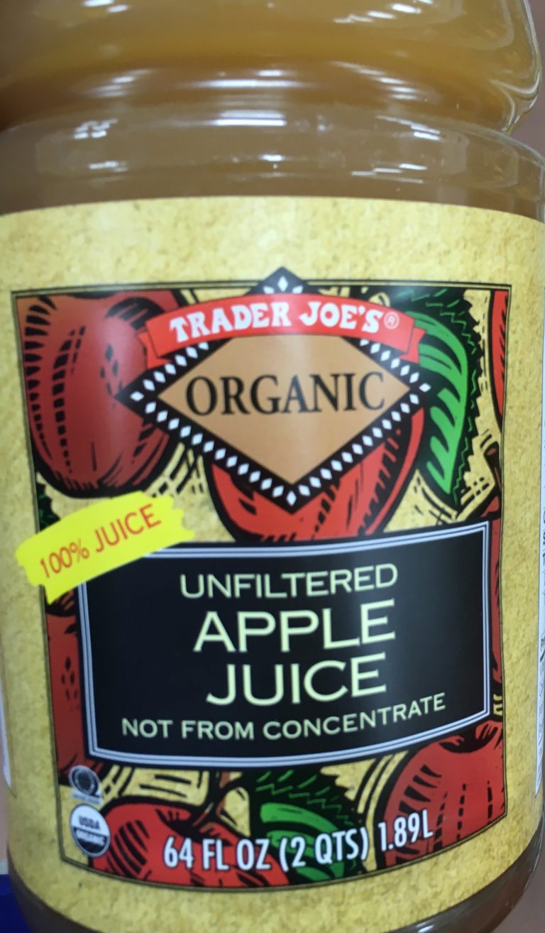 Trader Joe's Apple Juice, Organic 100% Juice - Trader Joe's Reviews