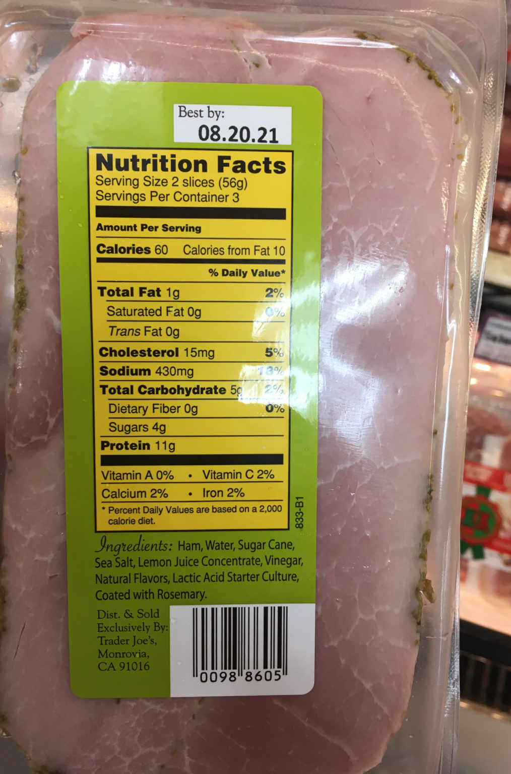 Trader Joe's Ham, All Natural - Trader Joe's Reviews