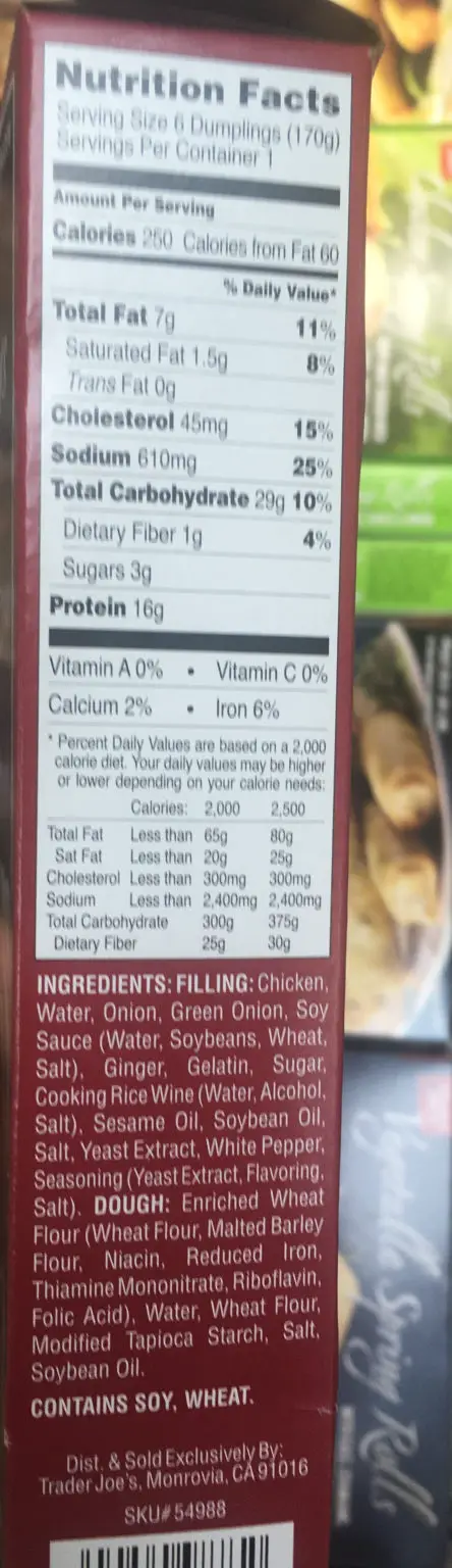 Trader Joes Soup Dumplings Chicken Trader Joes Reviews