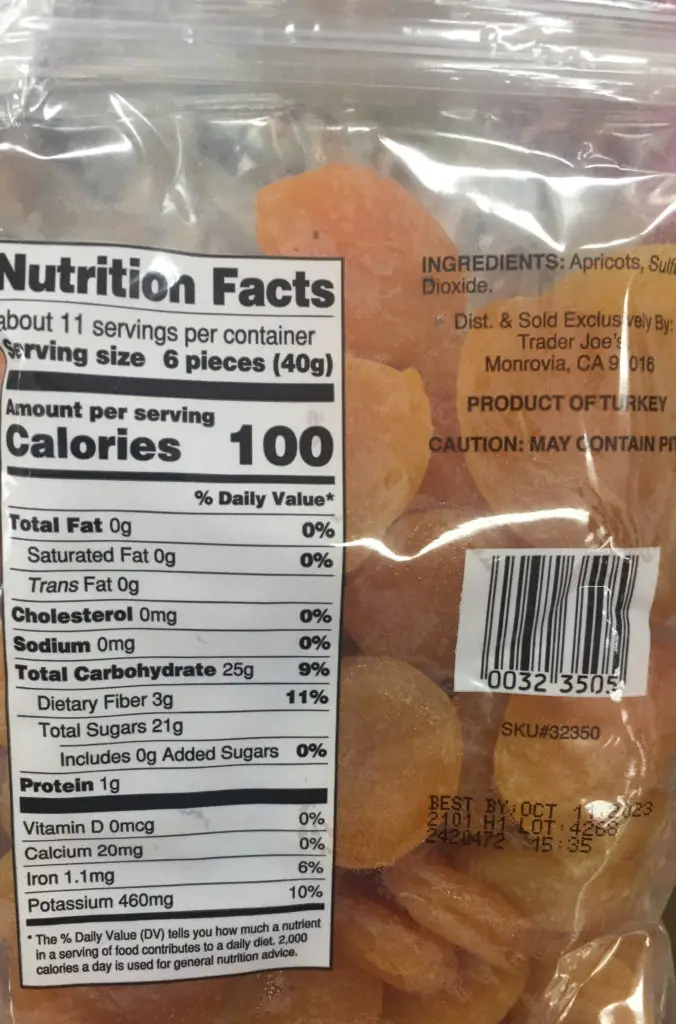 Trader Joe's Dried Apricots - Trader Joe's Reviews